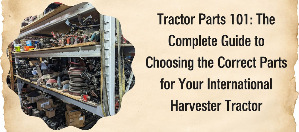 Tractor Parts 101: Choosing the Correct Parts for Your IH Tractor ...