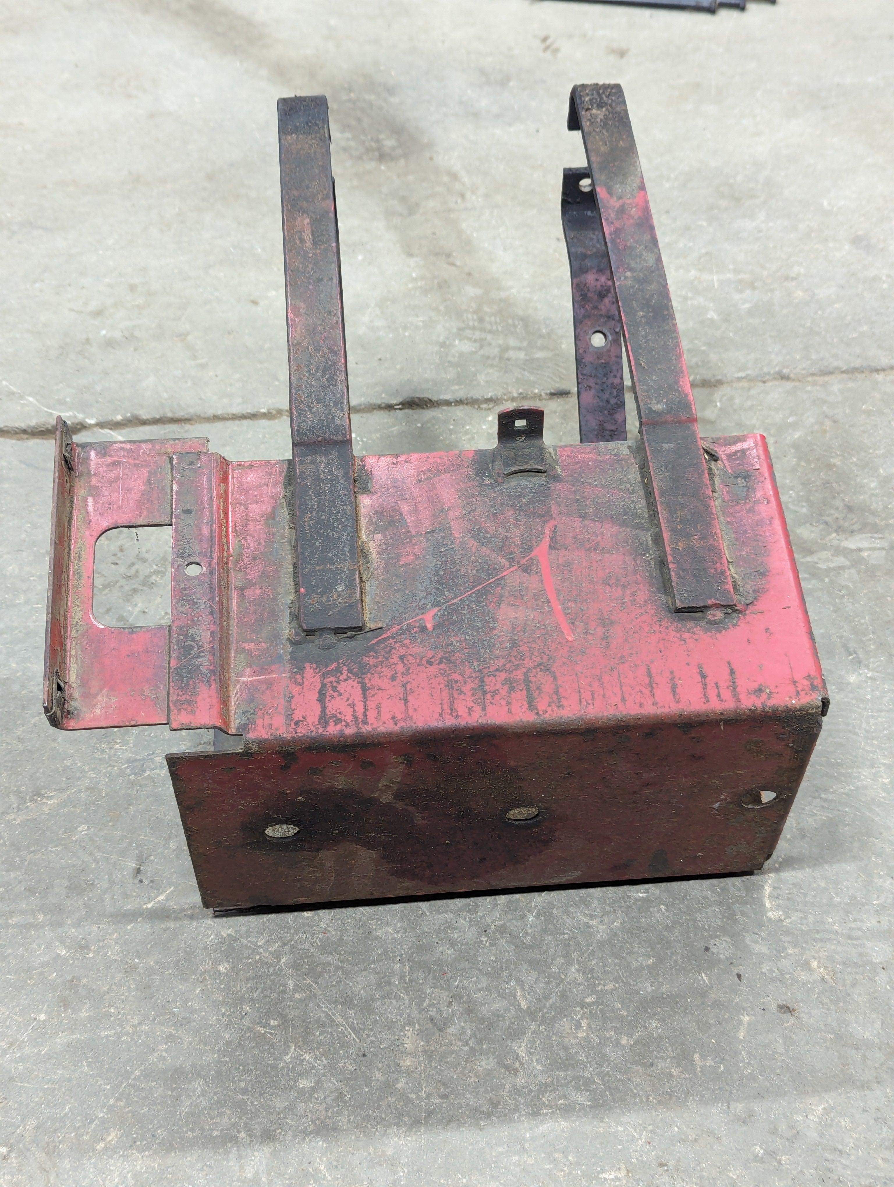 Left Battery Box IH International 104859C3 USED